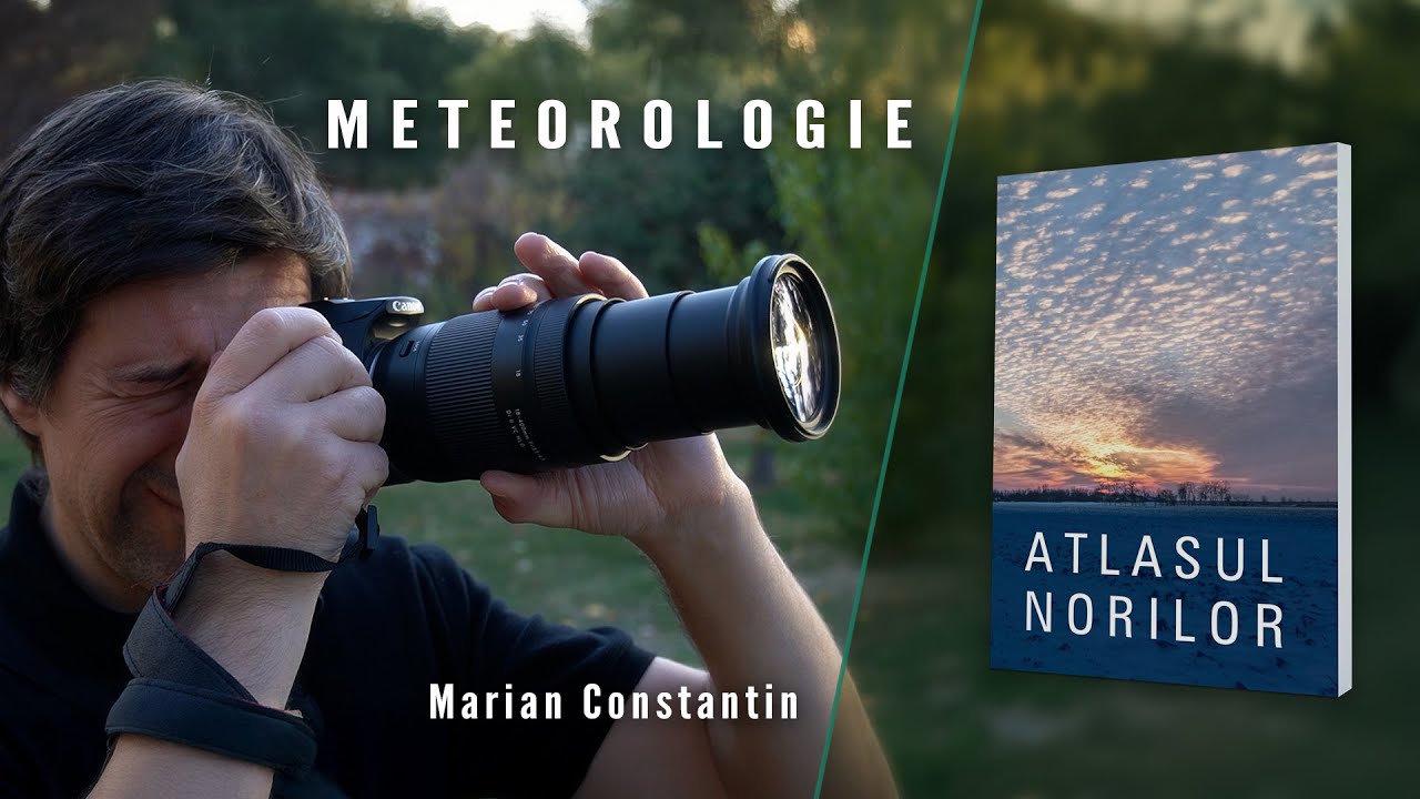 Marian Constantin povestește cum a scris cartea de meteorologie ...