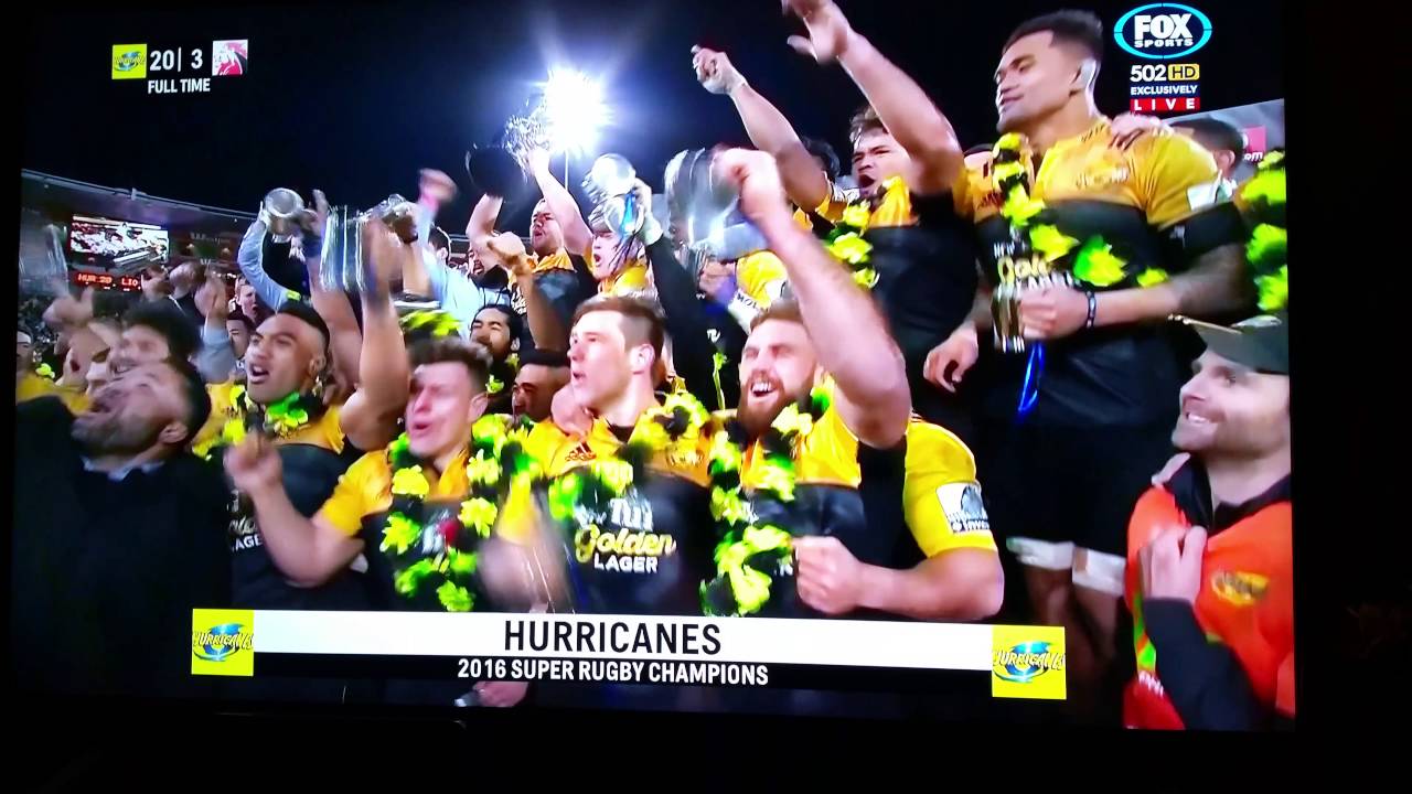 2016 Super Rugby Champions- Wellington Hurricanes - YouTube
