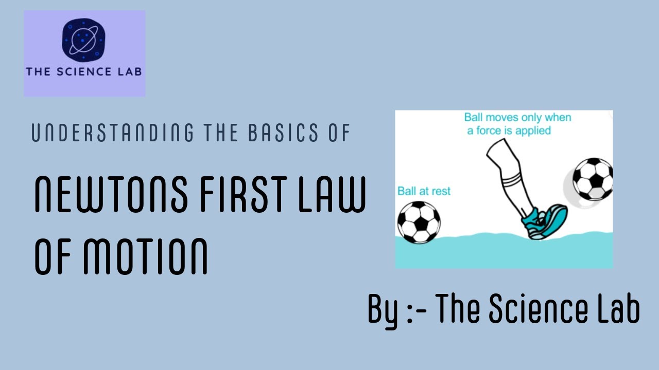 Newton's First Law of Motion Animation by The Science Lab - YouTube