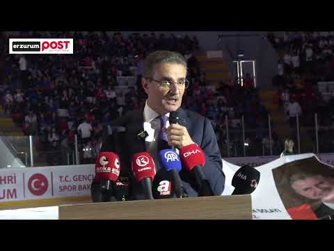 GSB Erzurum Yaz Spor Okulları, 5 bin kişinin katılımıyla başladı