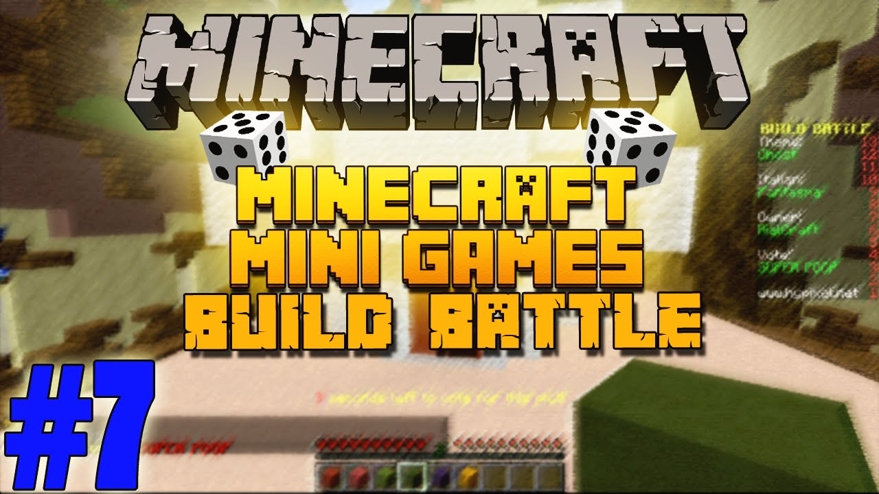 [BUILD BATTLE MINECRAFT MINIGAMES #7] Come NON costruire un drago in 5 ...