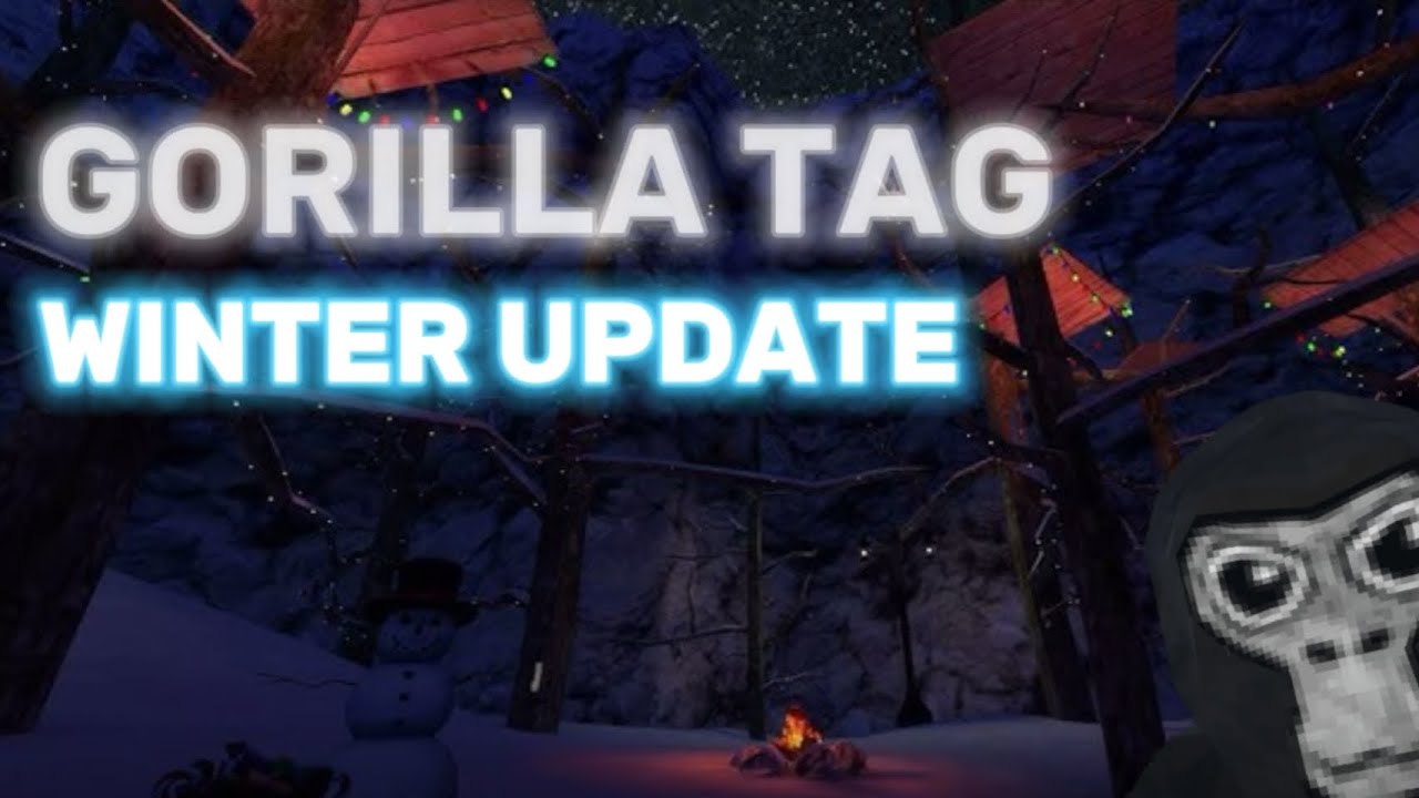 Gorilla tag Winter Update! - YouTube