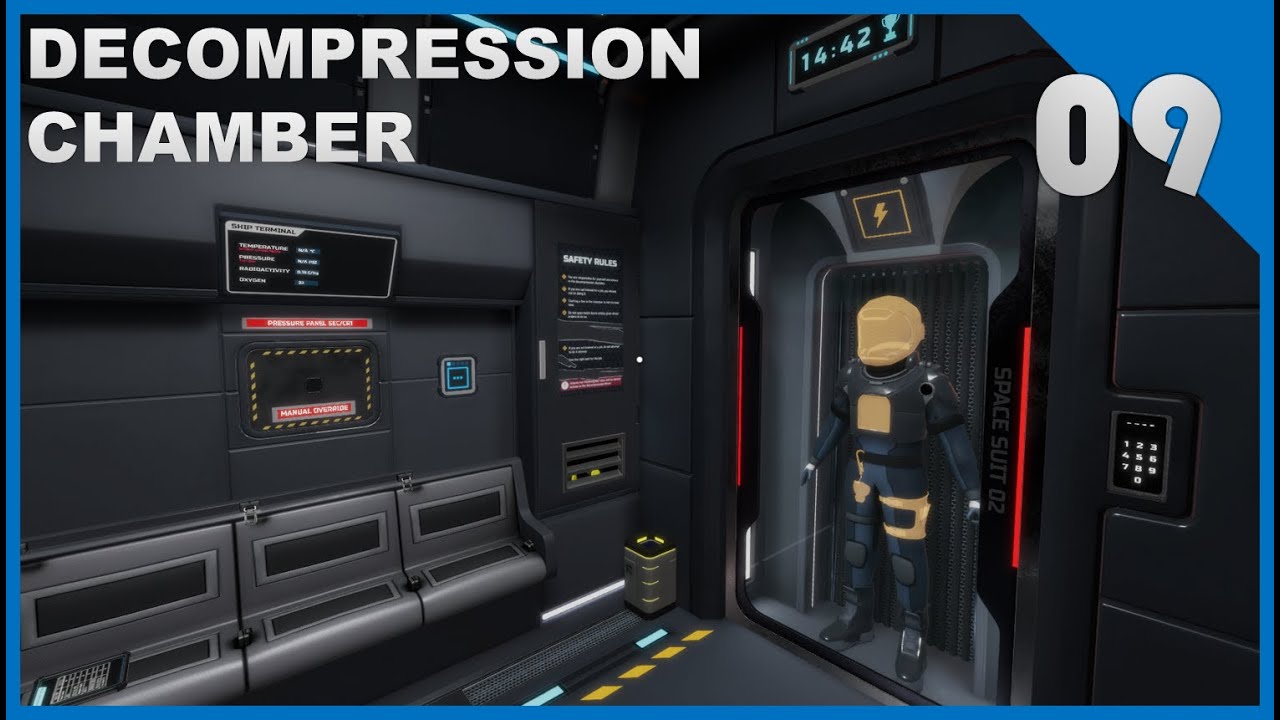 ⚙️Escape Room Simulator🤔 Walkthrough Episode 9 - Decompression Chamber ...