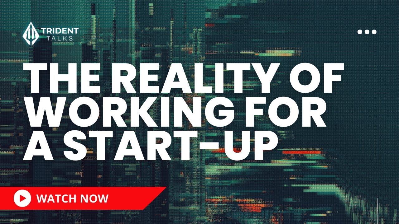 The reality of working for a start-up - YouTube