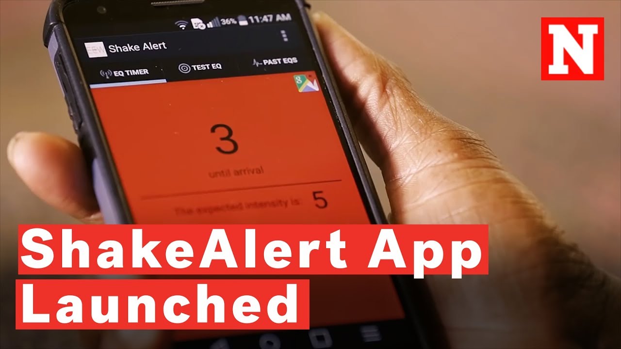 What Is ShakeAlert? Los Angeles Earthquake Warning App Launches - YouTube