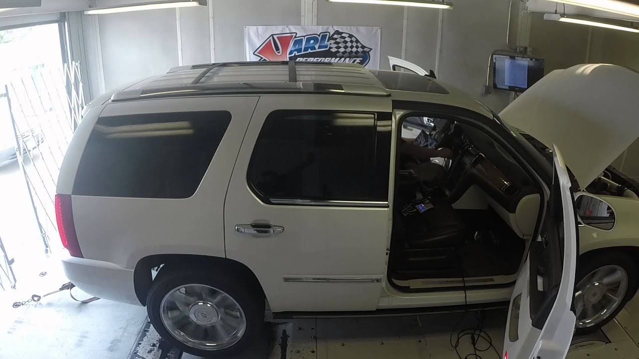 Karl Performance Tuned Cadillac Escalade with Pro Charger 650HP - YouTube