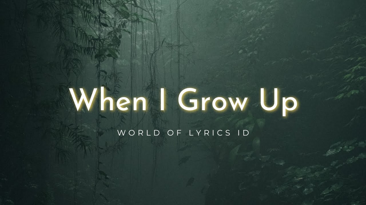 Alan Walker - When i grow Up Lyrics - YouTube