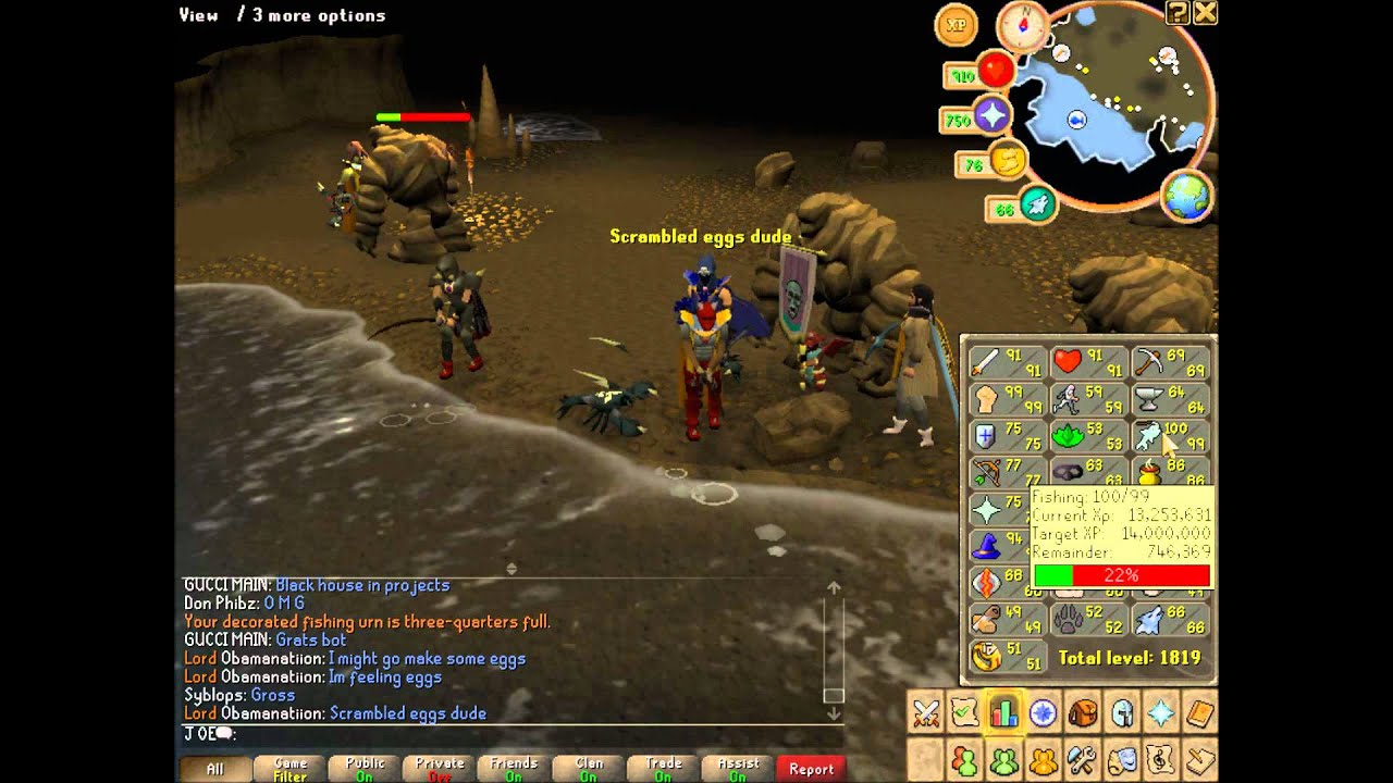 Runescape Rocktail Guide - YouTube