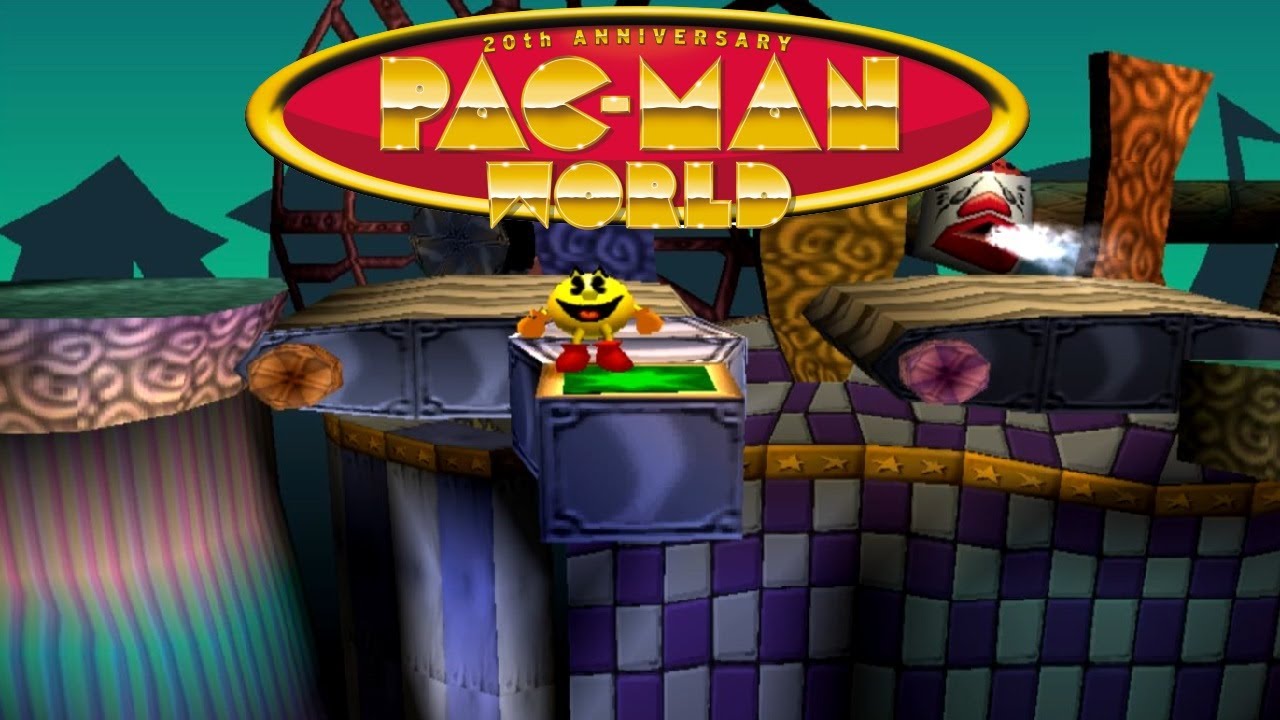 Pac-Man World: 20th Anniversary - Mundo 4: Parque de Diversões - Fase 2 ...