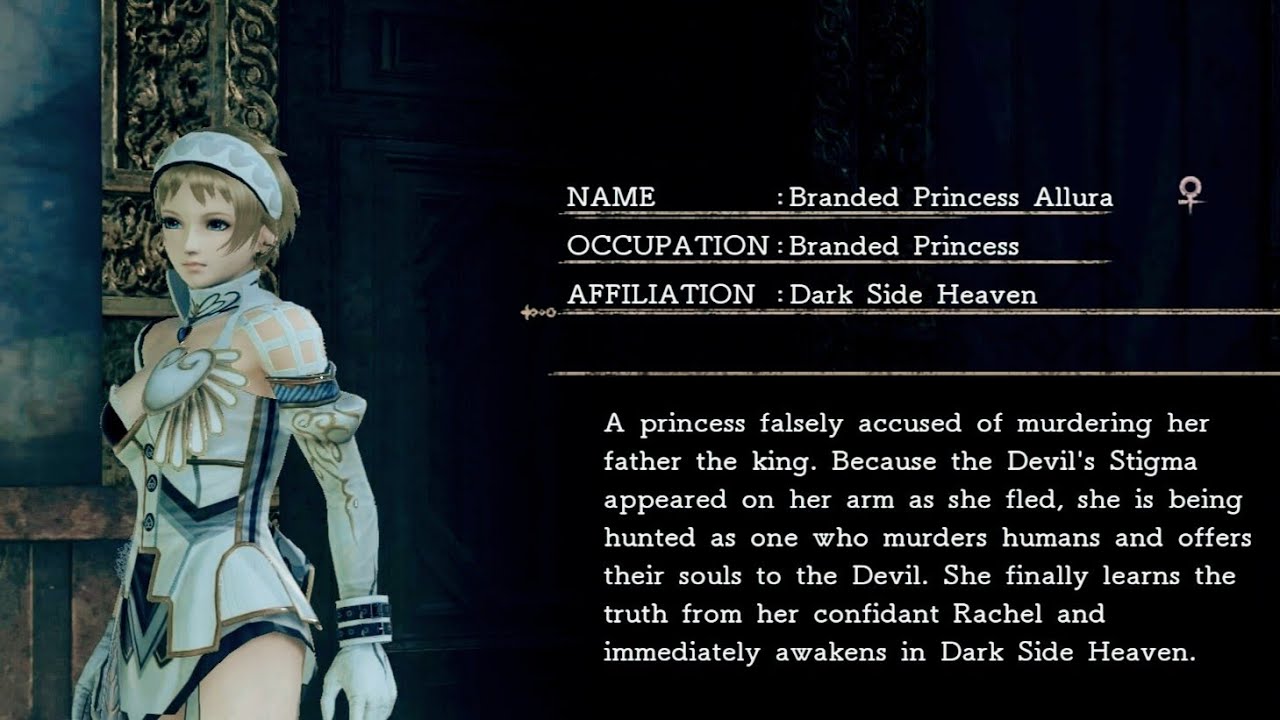 Deception IV: The Nightmare Princess_ Allura the cutest princess - YouTube