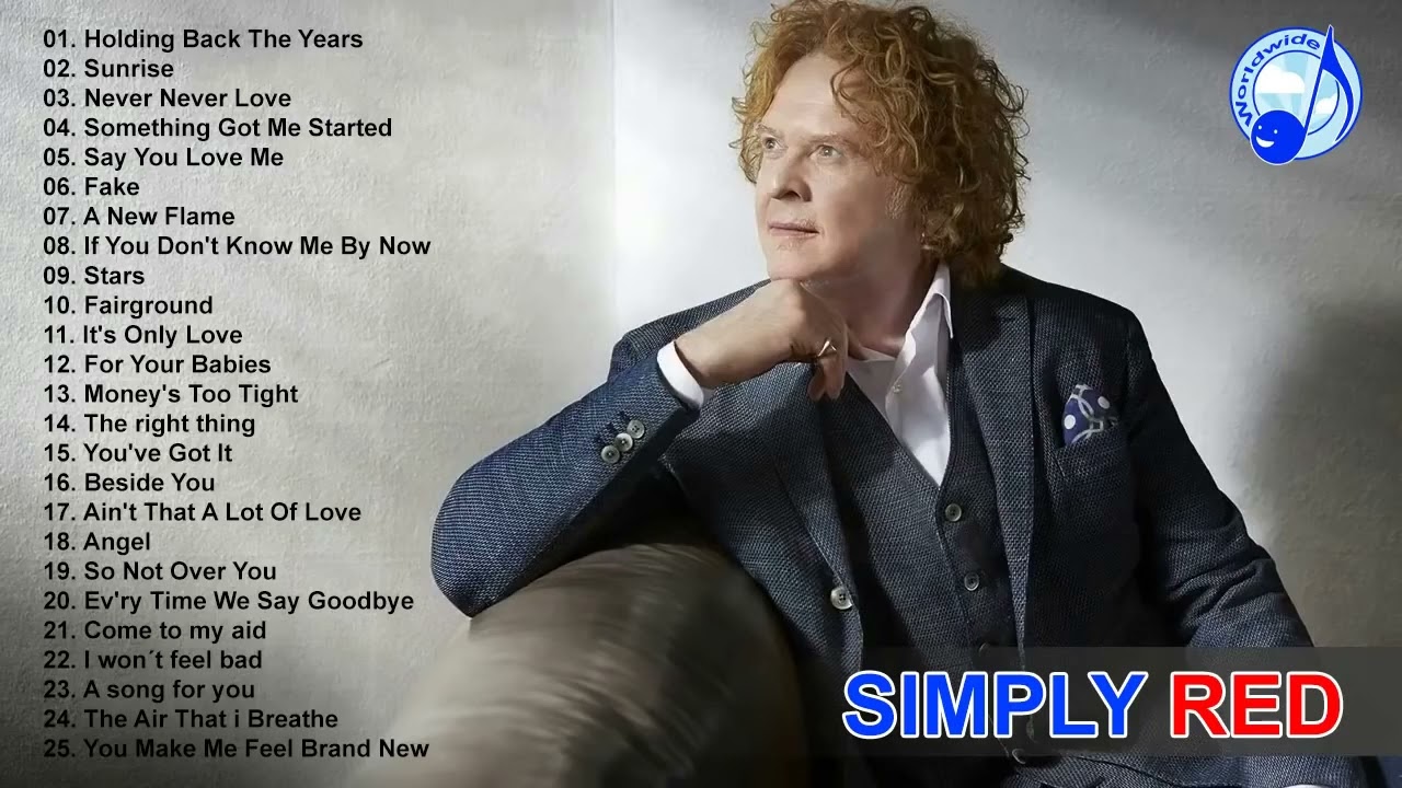Simply Red Greatest Hits Full Album Best Of Simply Red - YouTube