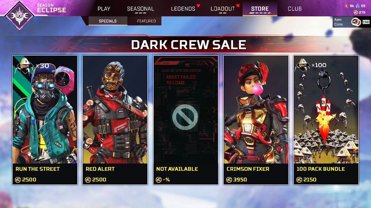 NEXT STORE UPDATE! Back in Black SALE & More - Apex Legends Season 15 ...