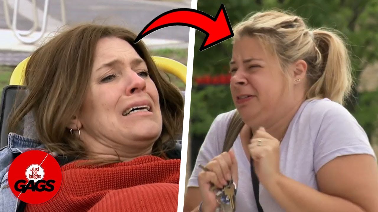 They hate being tickled... | Just For Laughs Gags - YouTube