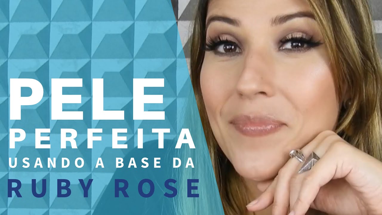 Como fazer qualquer base ficar MARA no seu rosto? Vem conferir, fiz com ...
