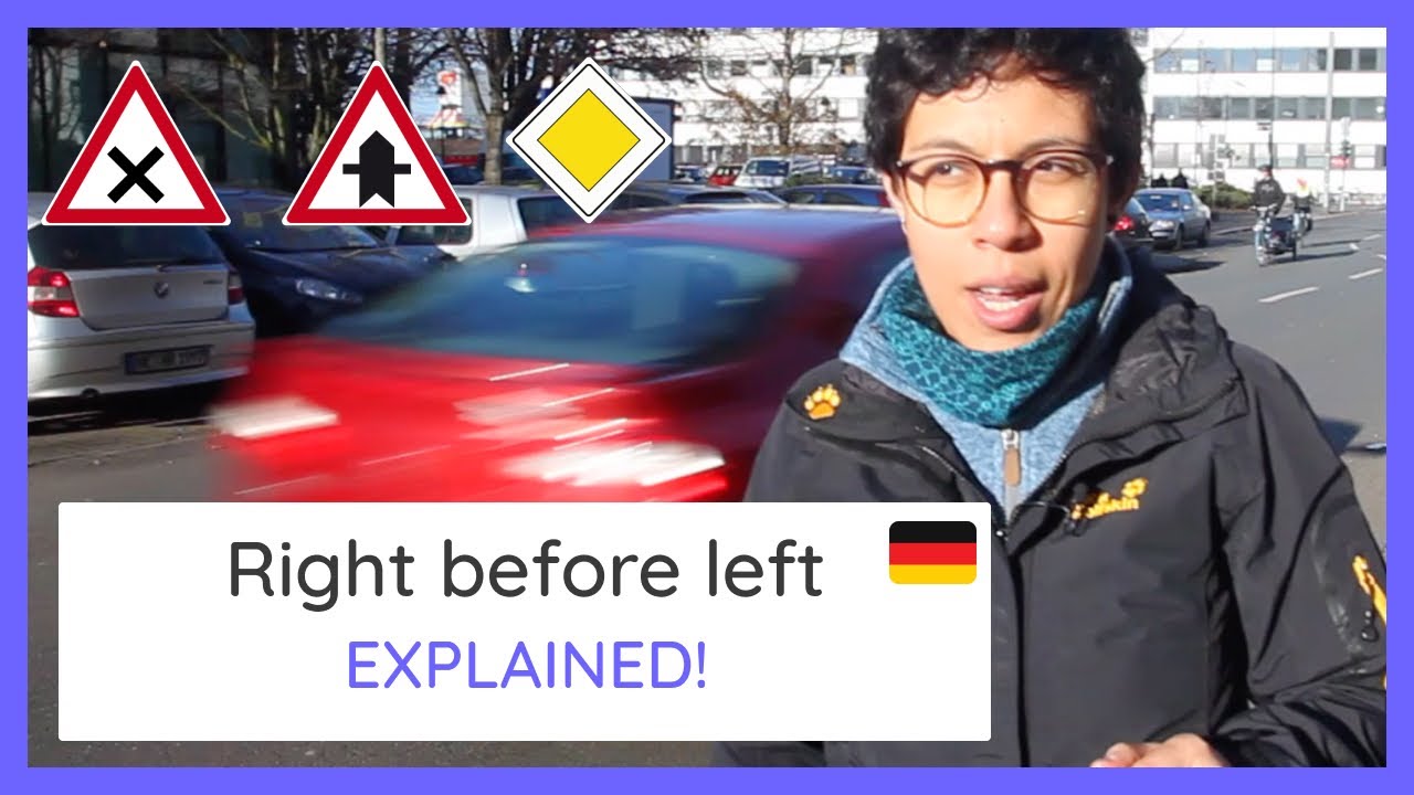 Right before left GERMAN TRAFFIC Rule 🚗💨! - YouTube