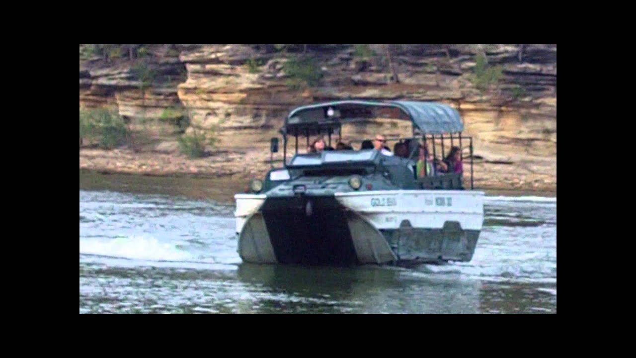 Newport Park Beach Wisconsin Dells/Duck Boats Galore - YouTube