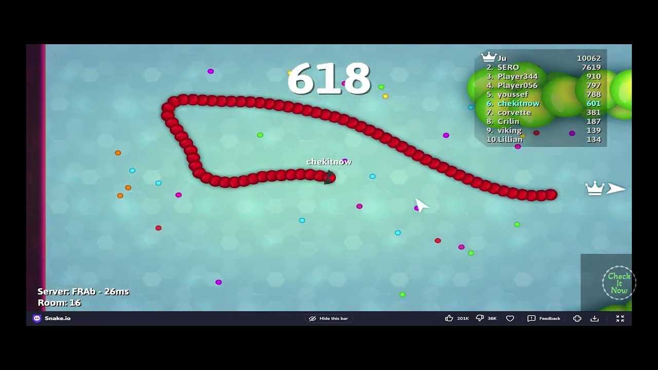 Gulper io Vs Snake io Game Play | Check It Now #games #gameplay #gaming ...