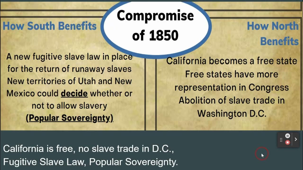 SS8H5 a - Causes of the Civil War - YouTube