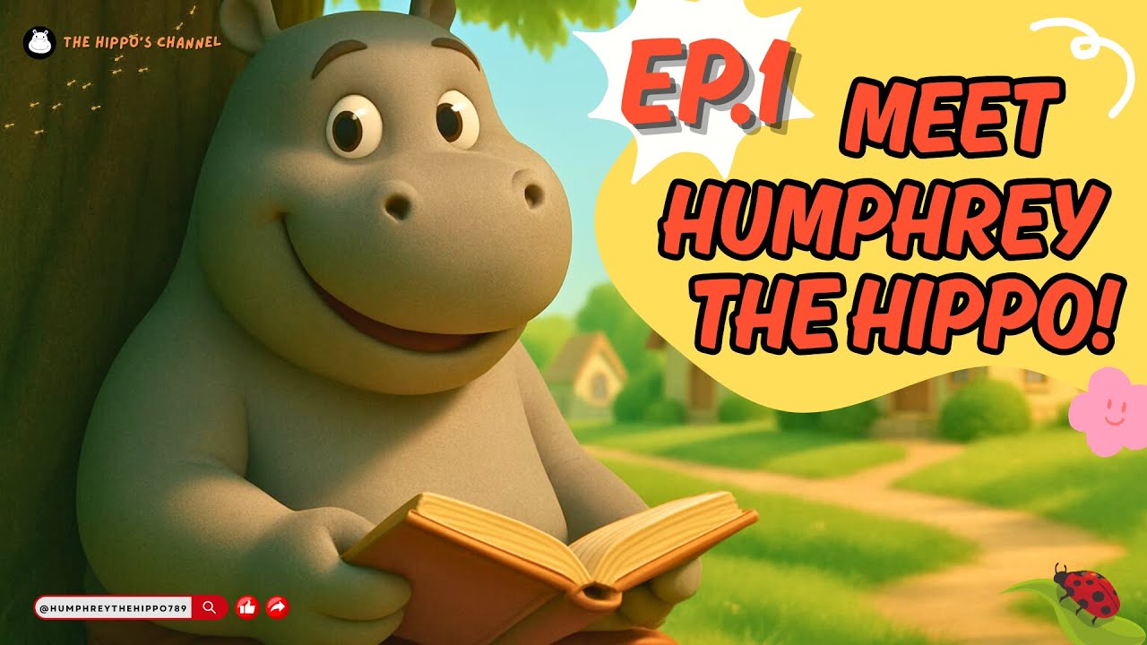 EP1: Meet Humphrey The Hippo 🦛 | Animated Story 🎬 | Hippo Adventure 🌟 ...