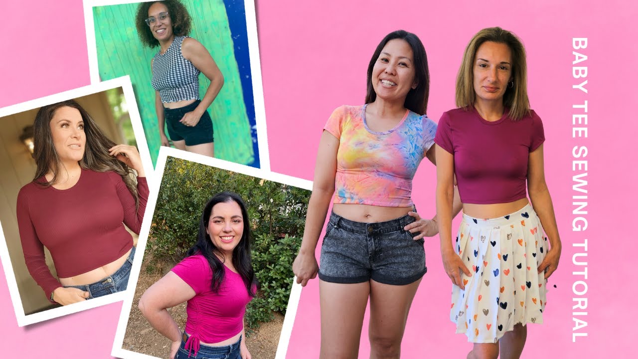 Baby Tee Sewing Tutorial - YouTube