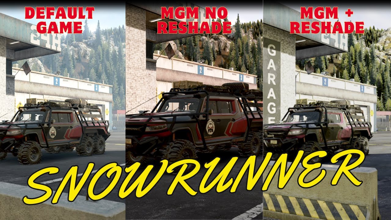 New......!!!!! SNOWRUNNER GRAPHICS MOD || No Bloom No Foog Night New ...