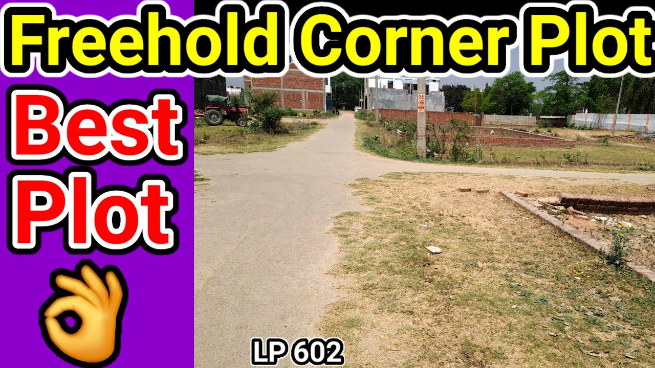 Freehold Corner Plot For Sale|Corner Plot for Sale|Plot Near Main Road ...