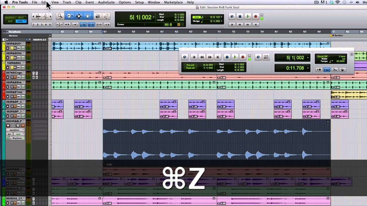 Pro Tools 10 DVDs (5) Lesson:: Edit menu Items - YouTube
