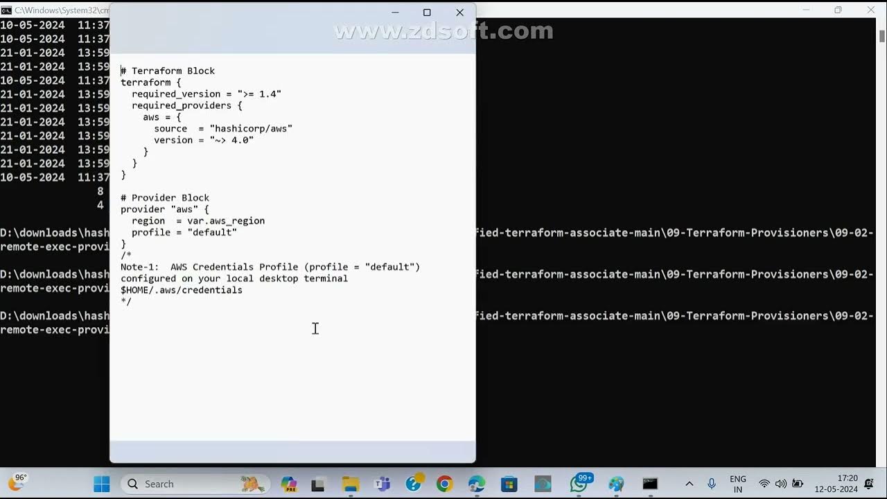 terraform s8local & remote & null resource - YouTube
