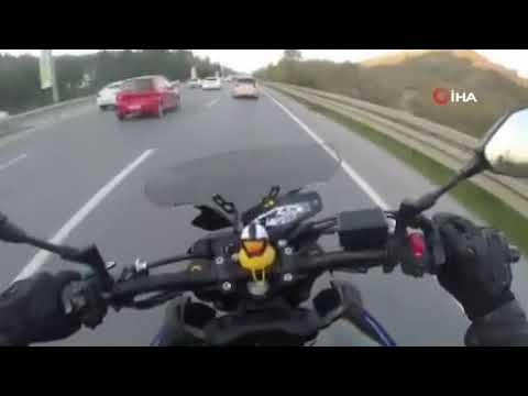Bursa'da makas atarak trafiği birbirine kattı! O anlar kamerada