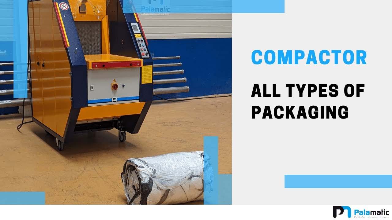 Big bags and flexible containers roll compactor RollR® | Palamatic ...