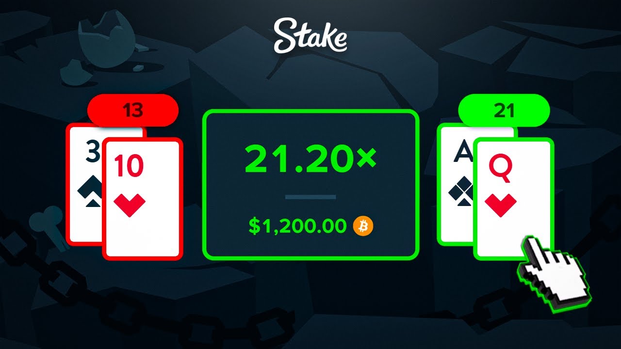 I DOUBLED MY BALANCE ON BLACKJACK! (Stake) - YouTube