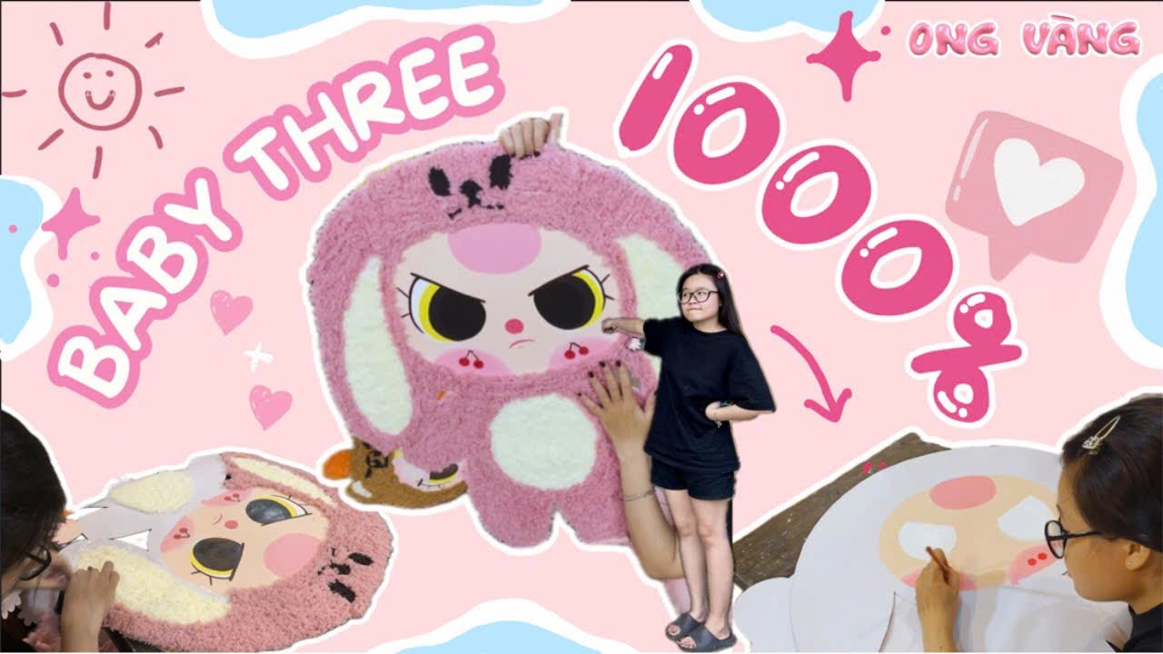 TỰ LÀM BABY THREE 1000%??? | Ong Vàng - YouTube