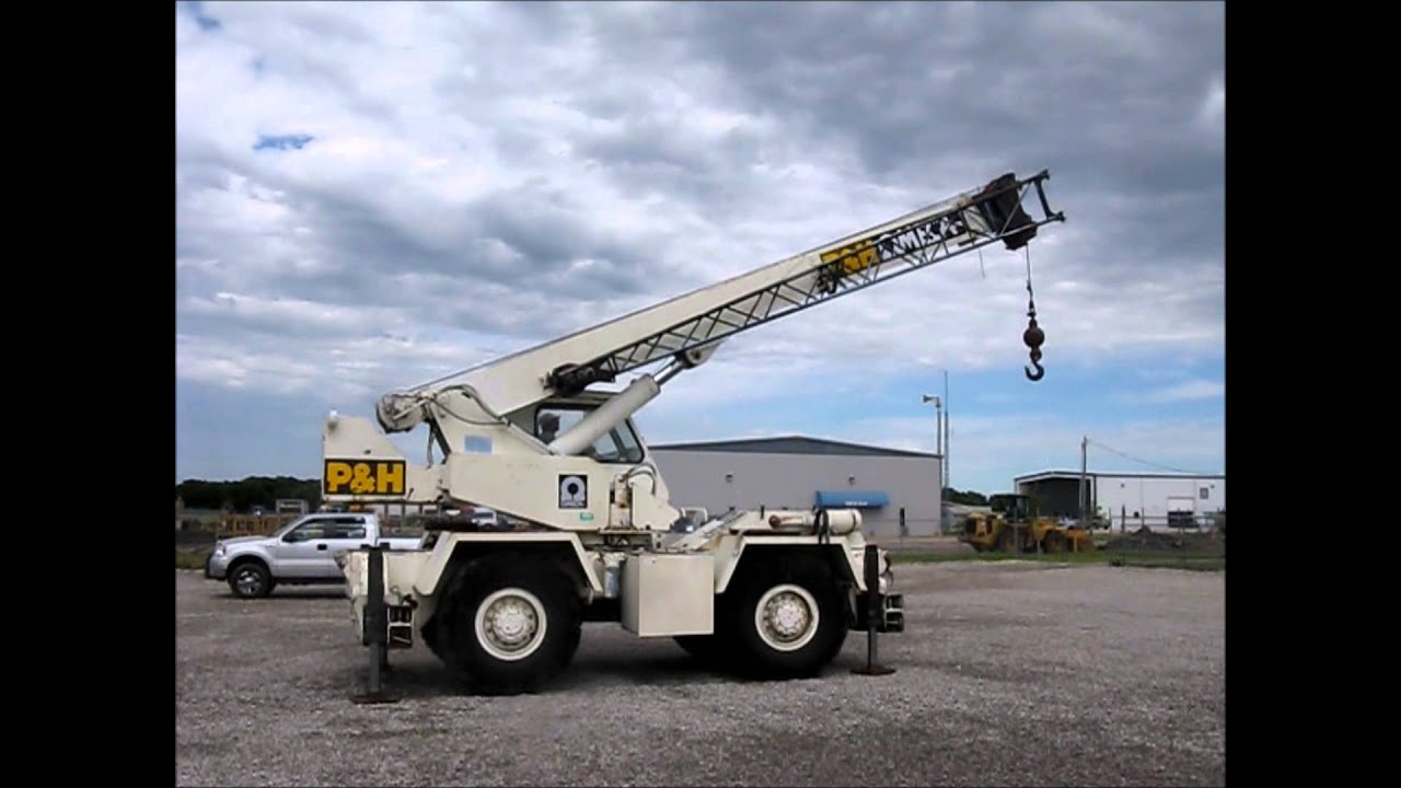 P & H Omega 15 hydraulic crane for sale | sold at auction July 31, 2014 ...