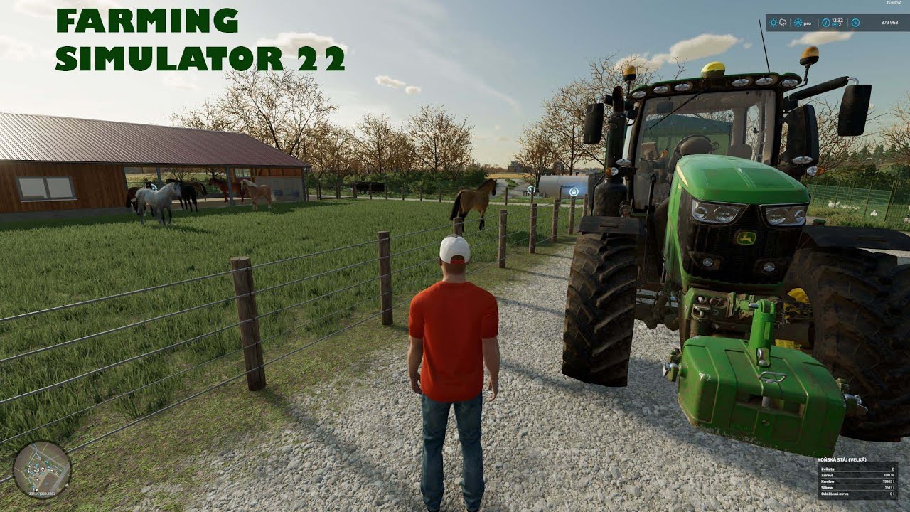 Farming Simulator 22, (SK) 60FPS/FullHD gameplay - YouTube