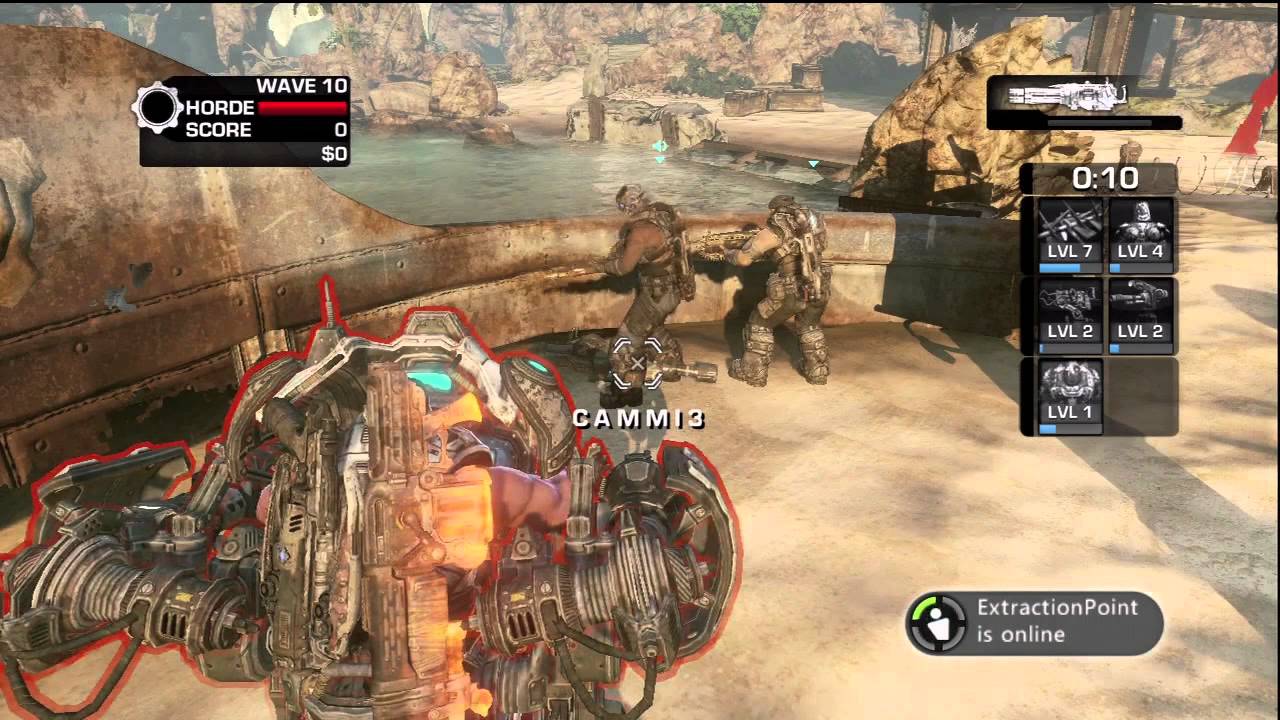 SILVERBACK vs. BERSERKER? Horde Mode Gameplay GOW3 - YouTube