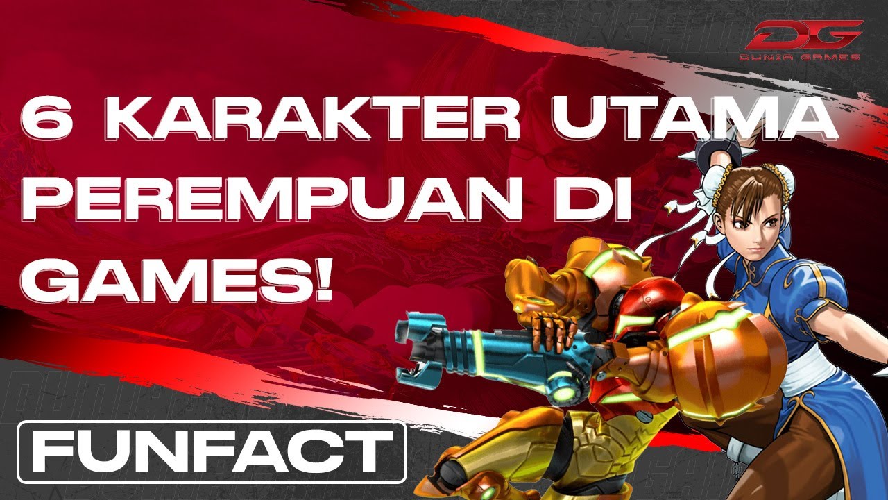 6 Video Game yang Memiliki Karakter Utama Perempuan Tangguh!! - YouTube