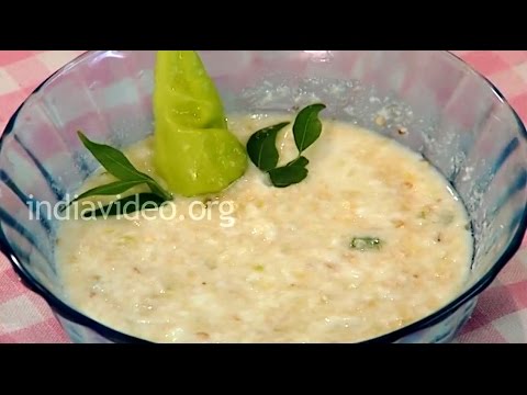 How to Cook Inchi Thair Curry - Kerala Food Recipes for Sadya - YouTube
