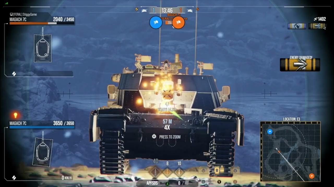 Magach 7C -- Armor Penetration Guide -- World of Tanks Console - YouTube