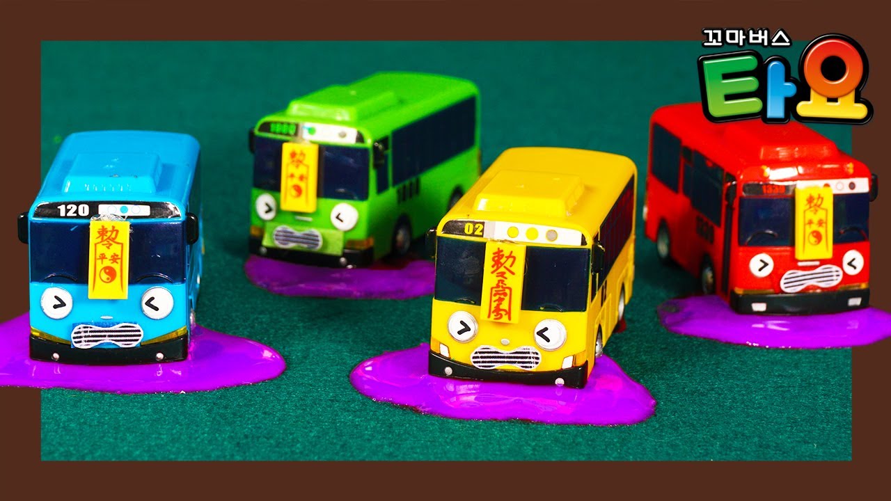 Buses became ghost monsters! Somebody help us! l Tayo Monster Police l ...