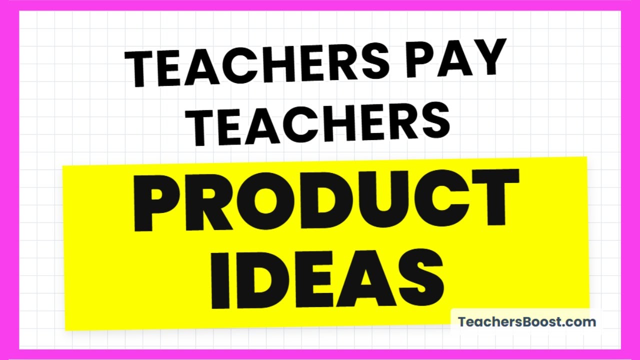 Discover Trending Product Ideas for Your Teachers Pay Teachers Store! 📚 ...