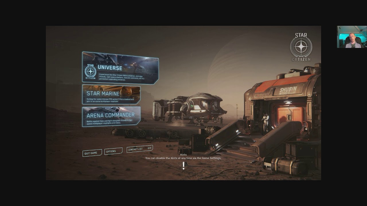 Star Citizen all options/settings + gameplay with osd in 21:9 ultrawide ...
