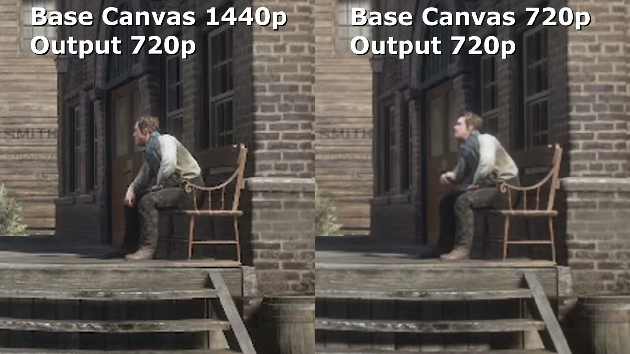 OBS Base Canvas Output Scaled Resolution Comparison 1440p 720p OBS Base Canvas Output Scaled Resolution Comparison 1440p 720p