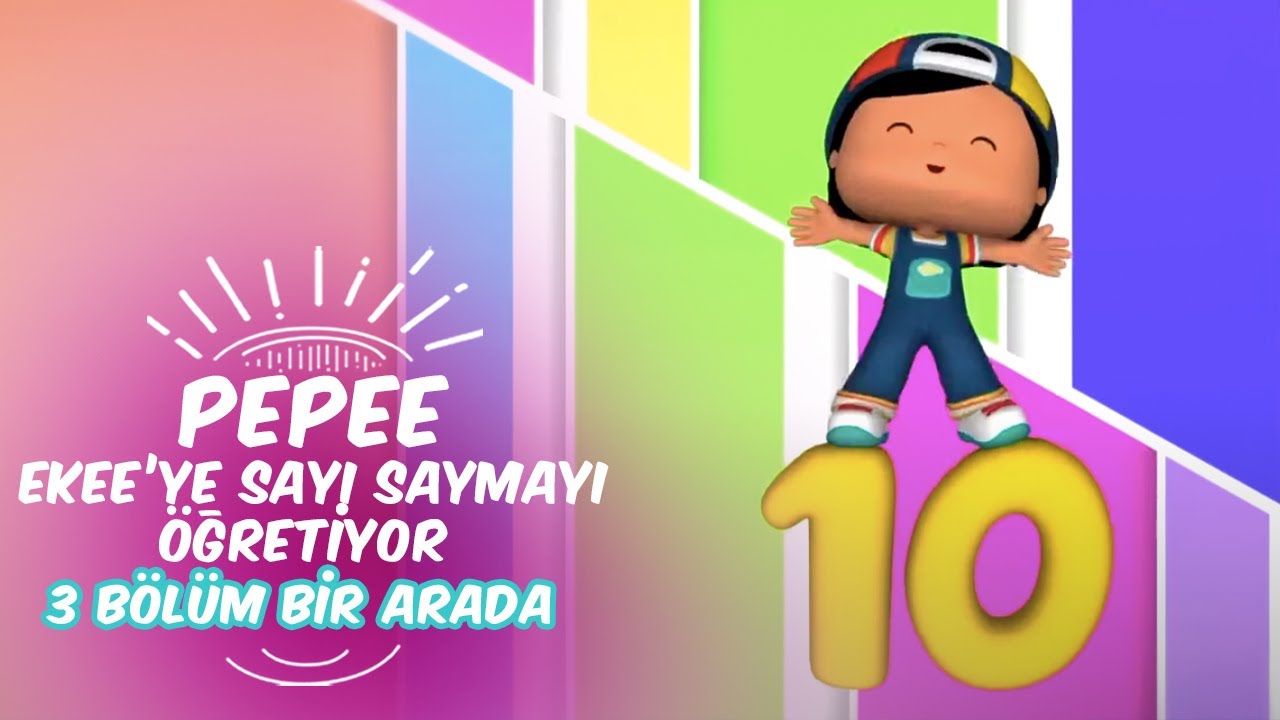 Pepee Ekee'ye Sayı Saymayı Öğretiyor - Leliko ve Pisi İle 3 Bölüm Bir ...