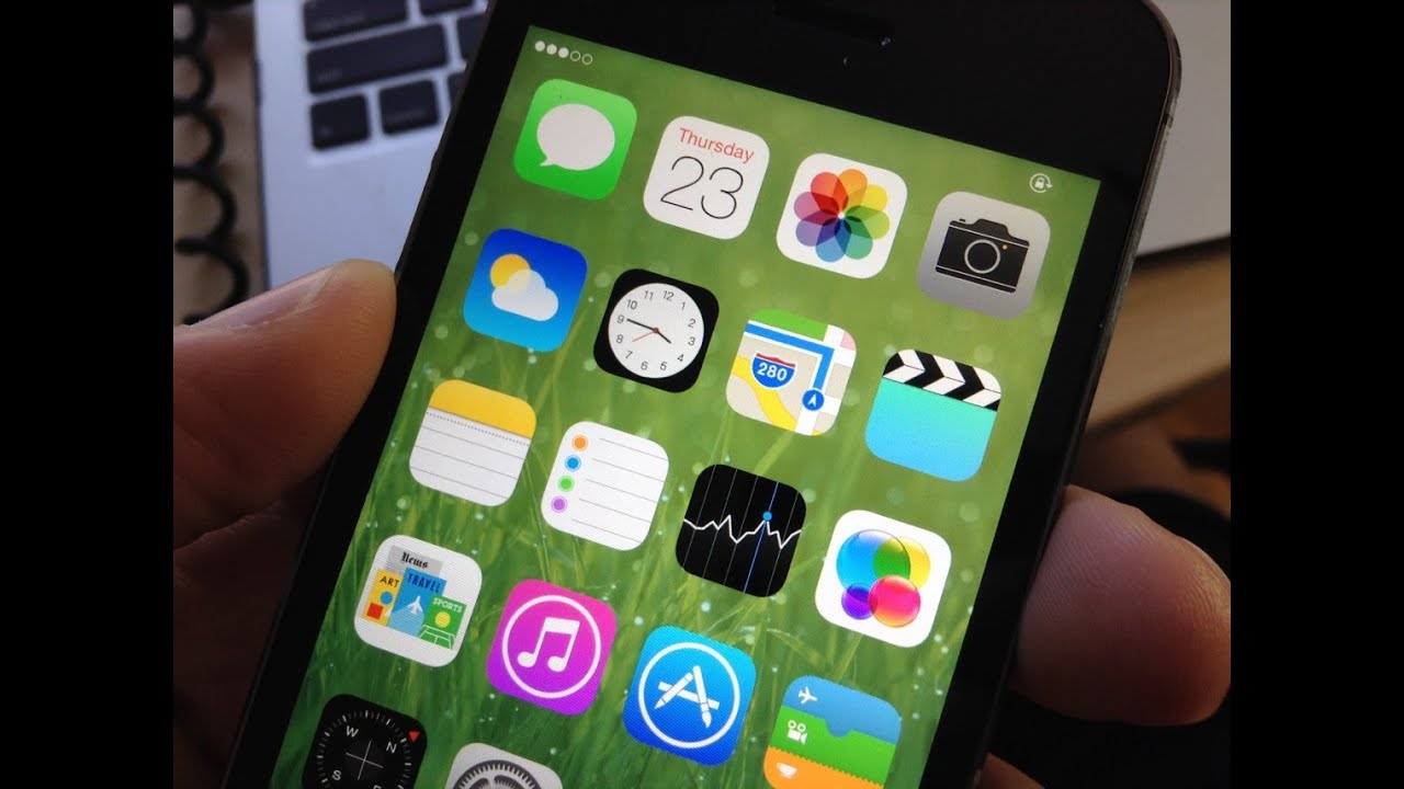 HideMe7: Hide UI elements in iOS 7 - YouTube