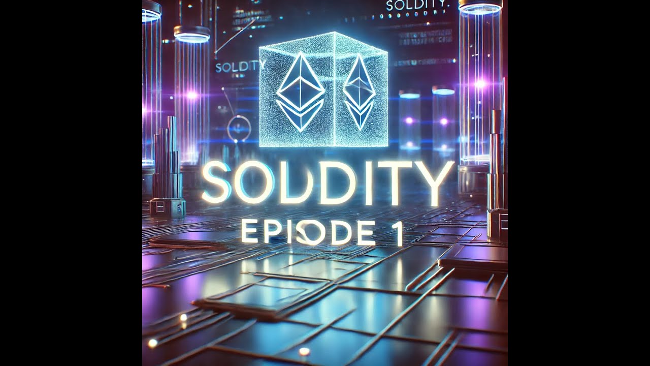 Solidity. Налаштування. Створення та компіляція простого смарт-контракту (Episode 1) - YouTube
