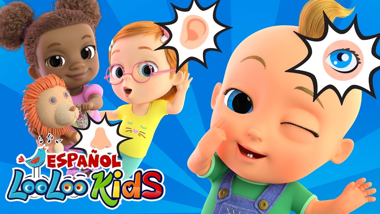 ¡Aprende Los Cinco Sentidos! 👀👂👃👅🖐️ Canción Infantil para Niños y Bebés ...