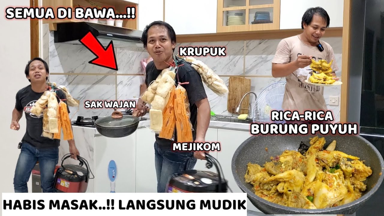 Masak RICA-RICA iwak manok ‼️ Mudik Ke Rumah #EmakXL - YouTube