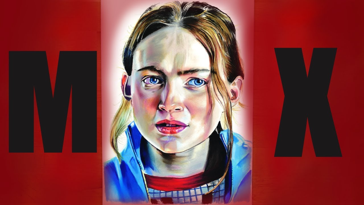 Drawing MAX from STRANGER THINGS - YouTube