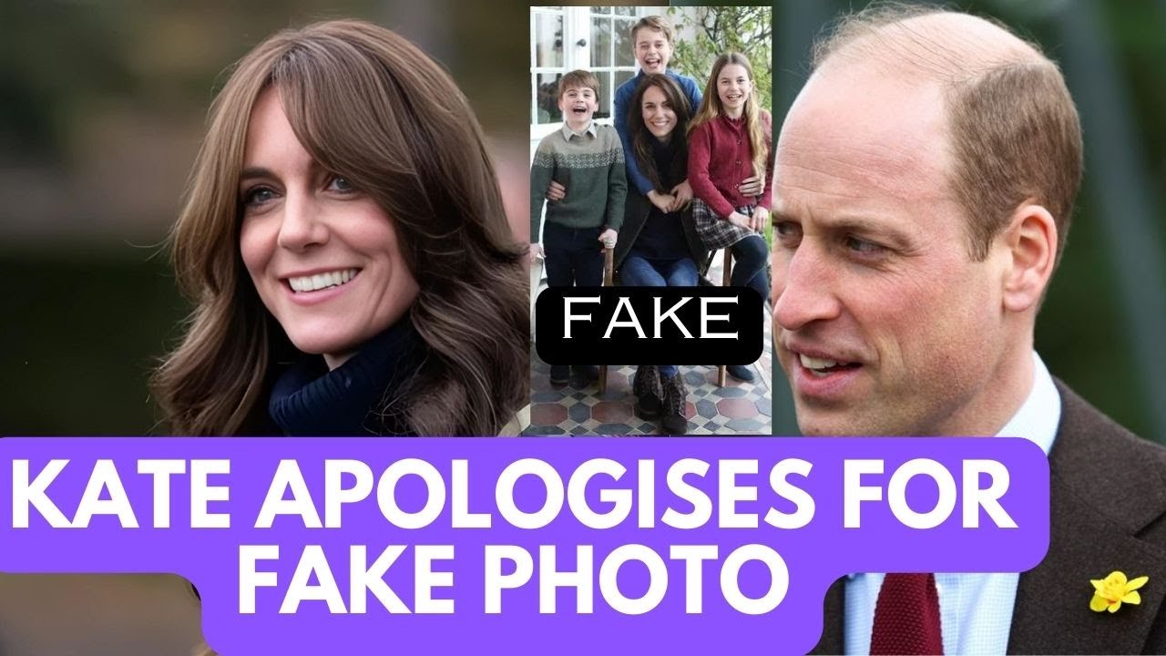 Kate Middleton APOLOGIZES For FAKE Photo! #Royal #katemiddleton # ...