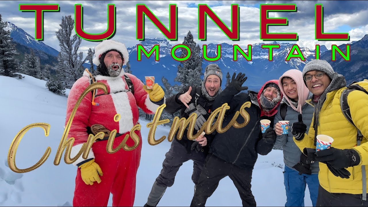 The Most Magical Christmas Hike in Banff: Tunnel Mountain - YouTube
